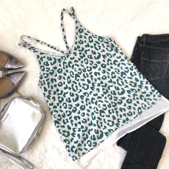 Ro & De | Tops | Rode Leopard Animal Print Camisole Tank Top | Poshmark